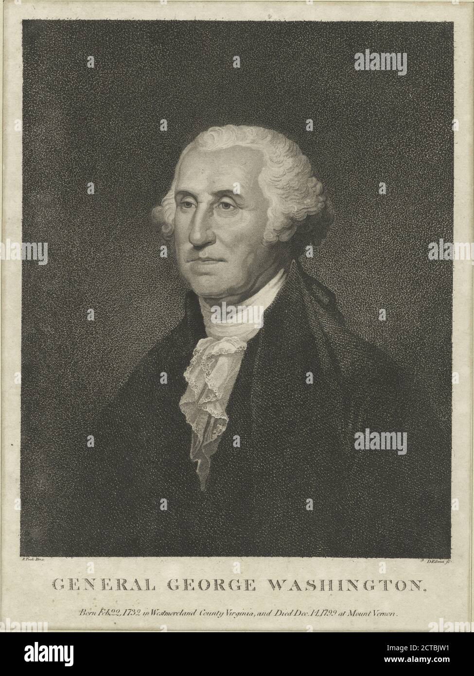 General George Washington., still image, Prints, 1798 - 1876, Edwin ...