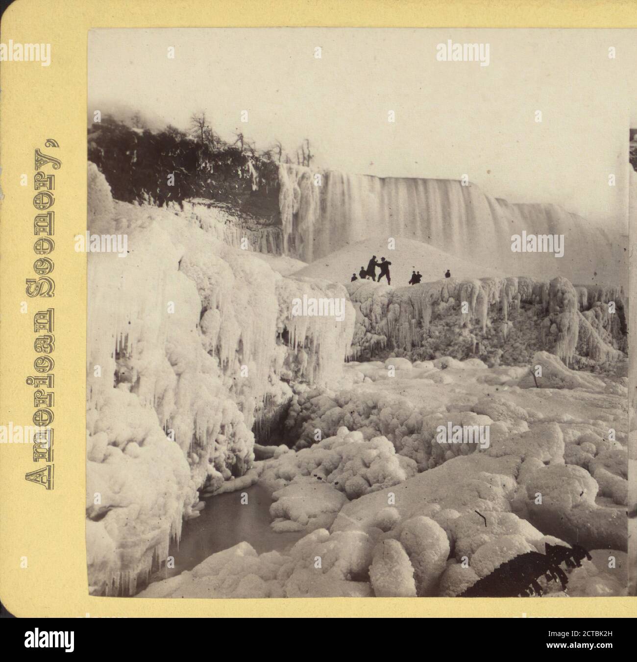 Niagara ice bridge new hi-res stock photography and images - Alamy