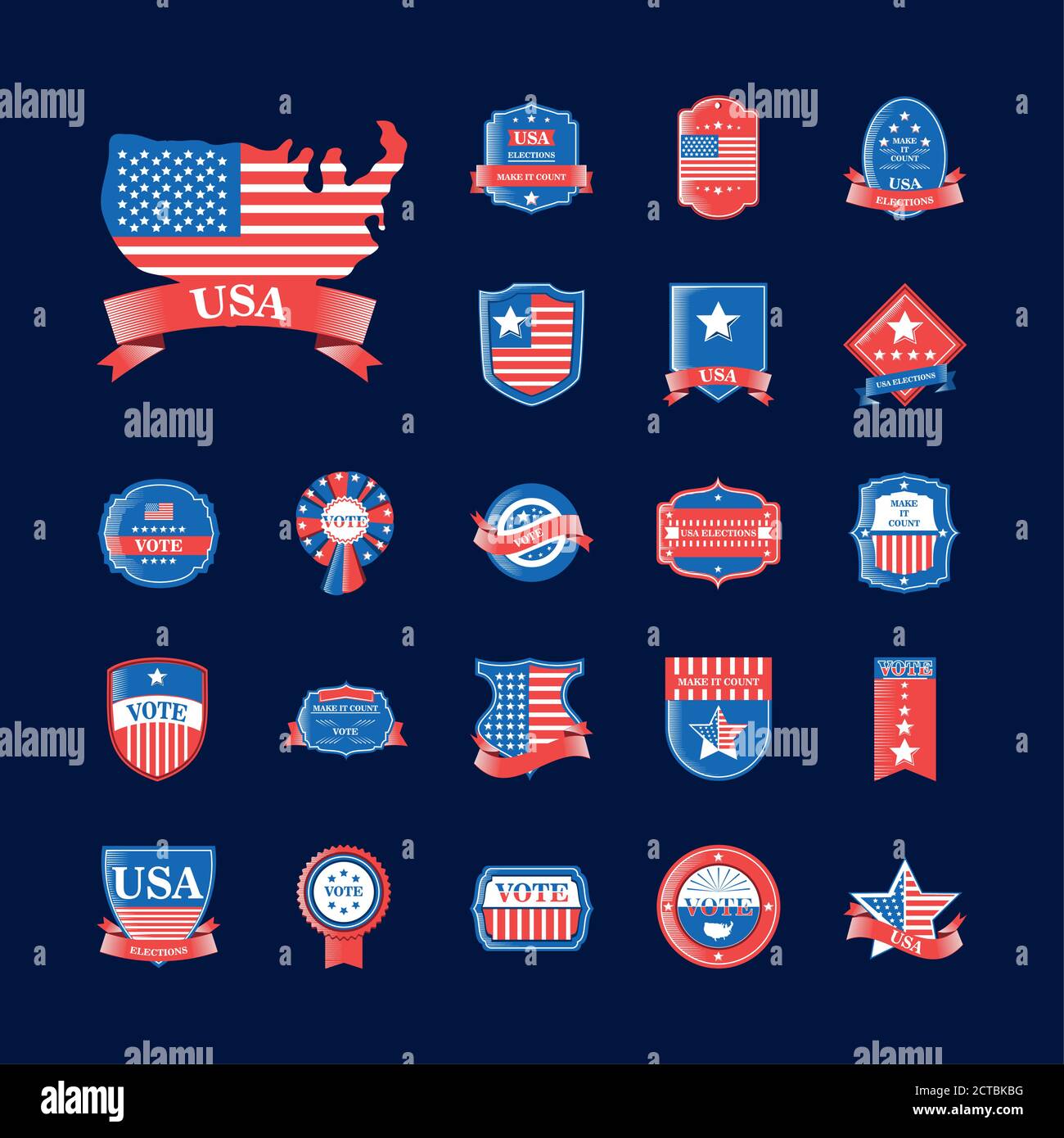 Presidents circle Stock Vector Images - Alamy