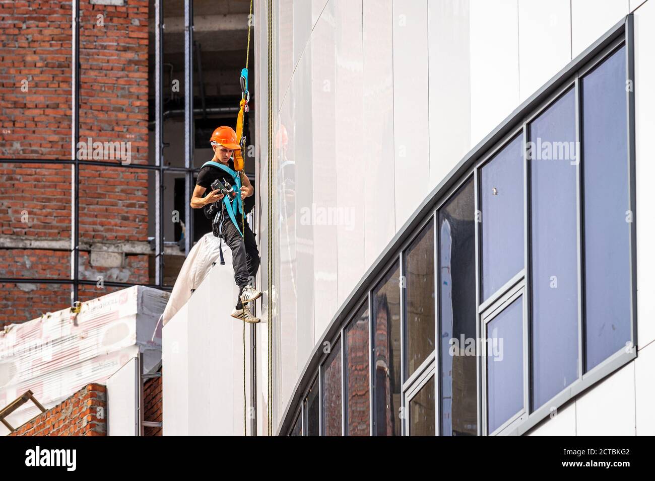 Rope Hanging From Building High Resolution Stock Photography and Images ...
