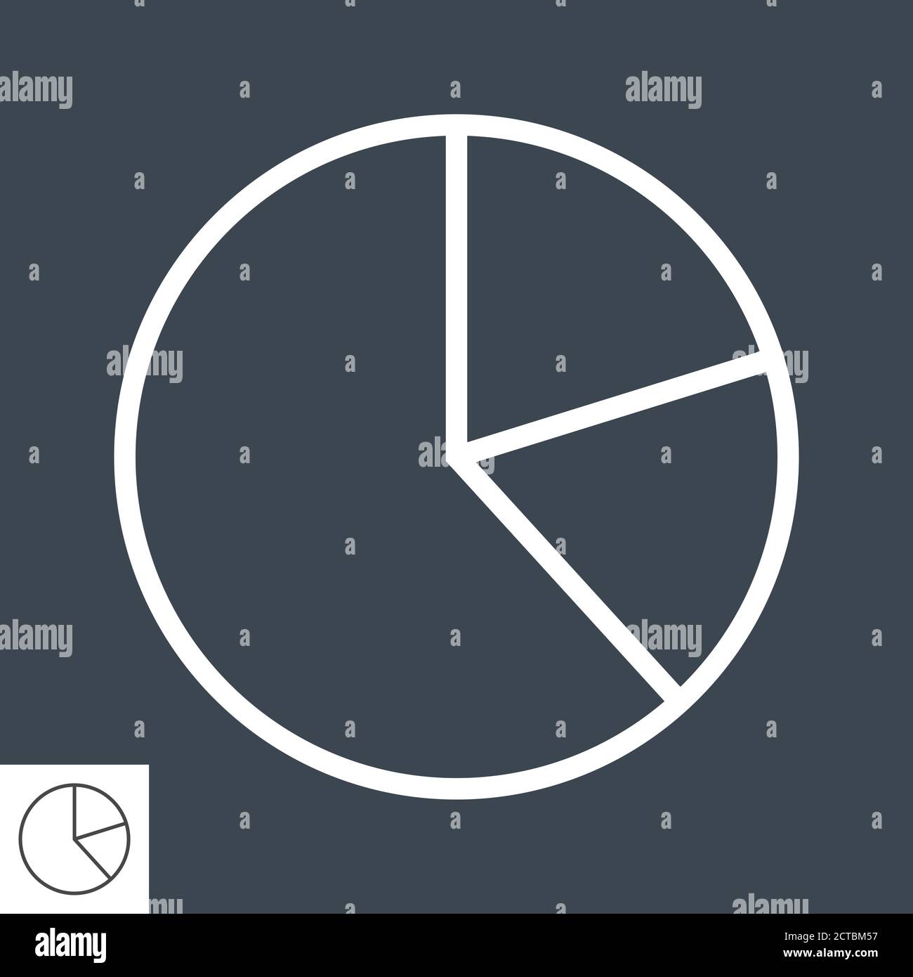 Line art illustration presentation success Stock Vector Images - Alamy