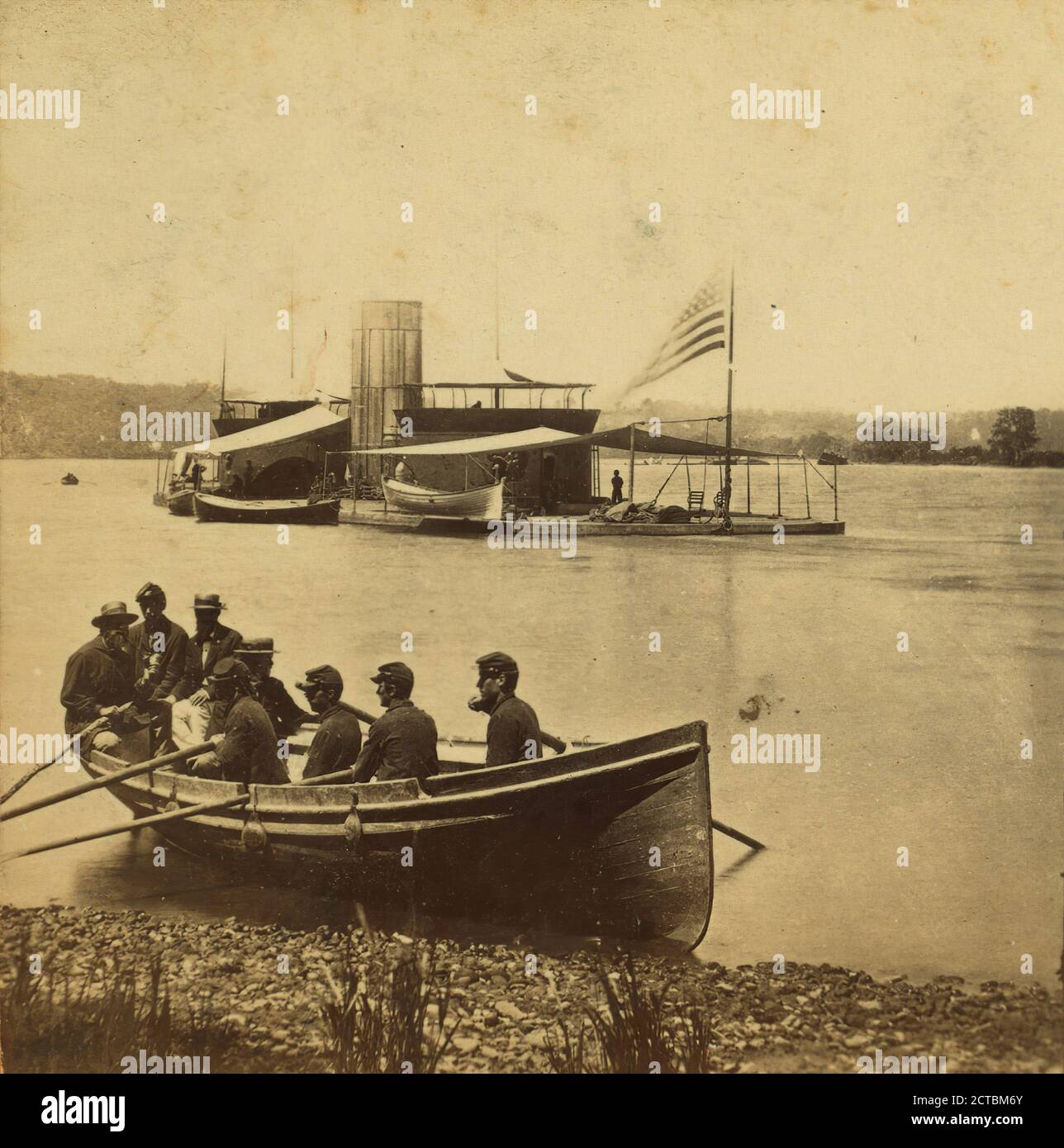 Double turretted monitor onondaga hi-res stock photography and images ...