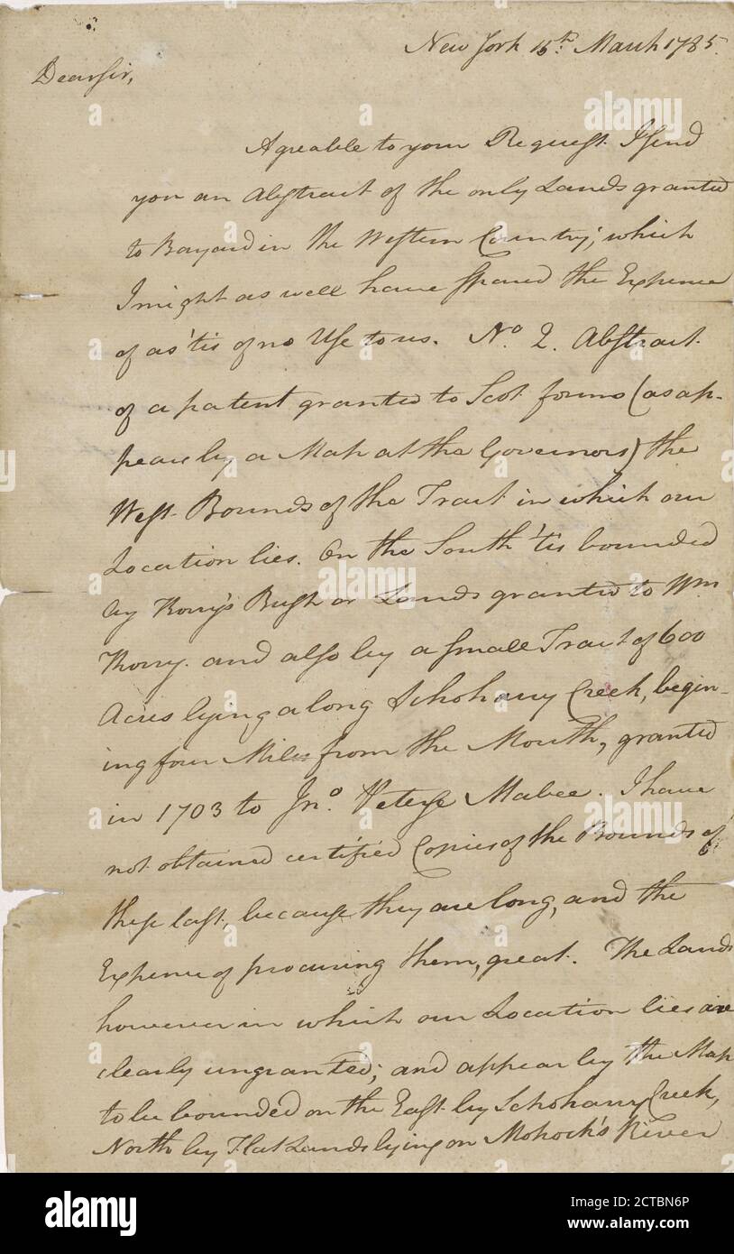 1785 march 15 hi-res stock photography and images - Alamy