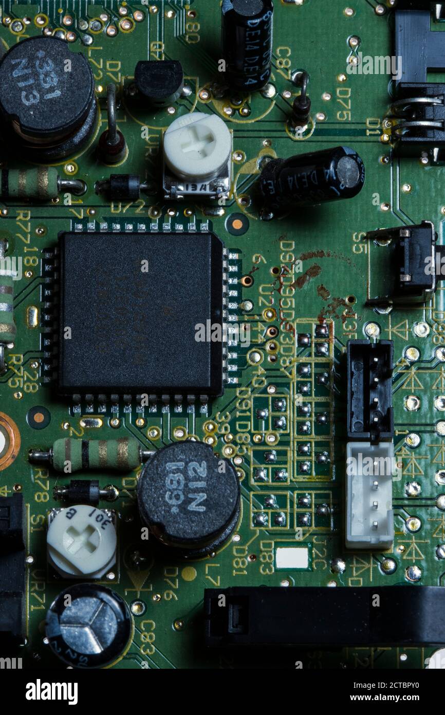 Technology Macro Stock Photo - Alamy