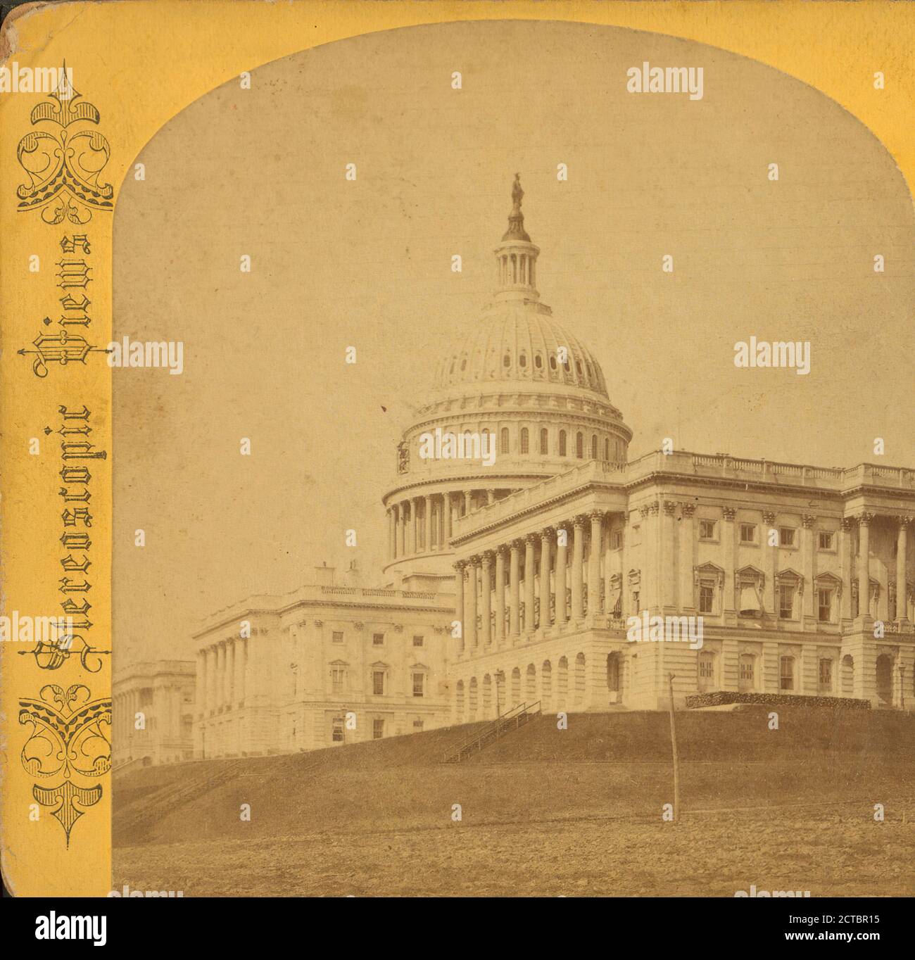 The U.S. Capitol., United States Capitol (Washington, D.C.), 1865 ...