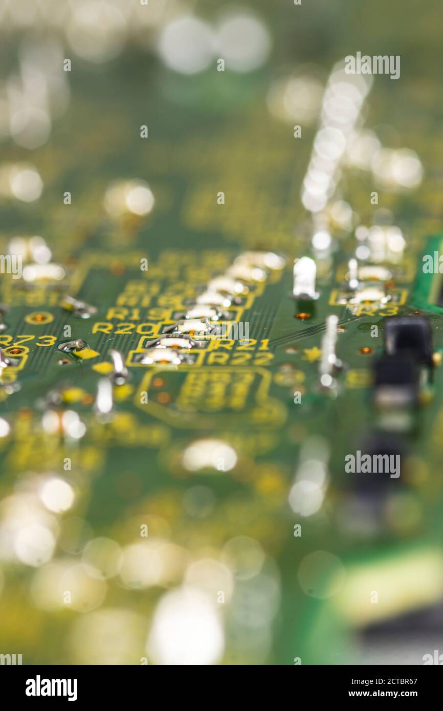 Technology Macro Stock Photo - Alamy