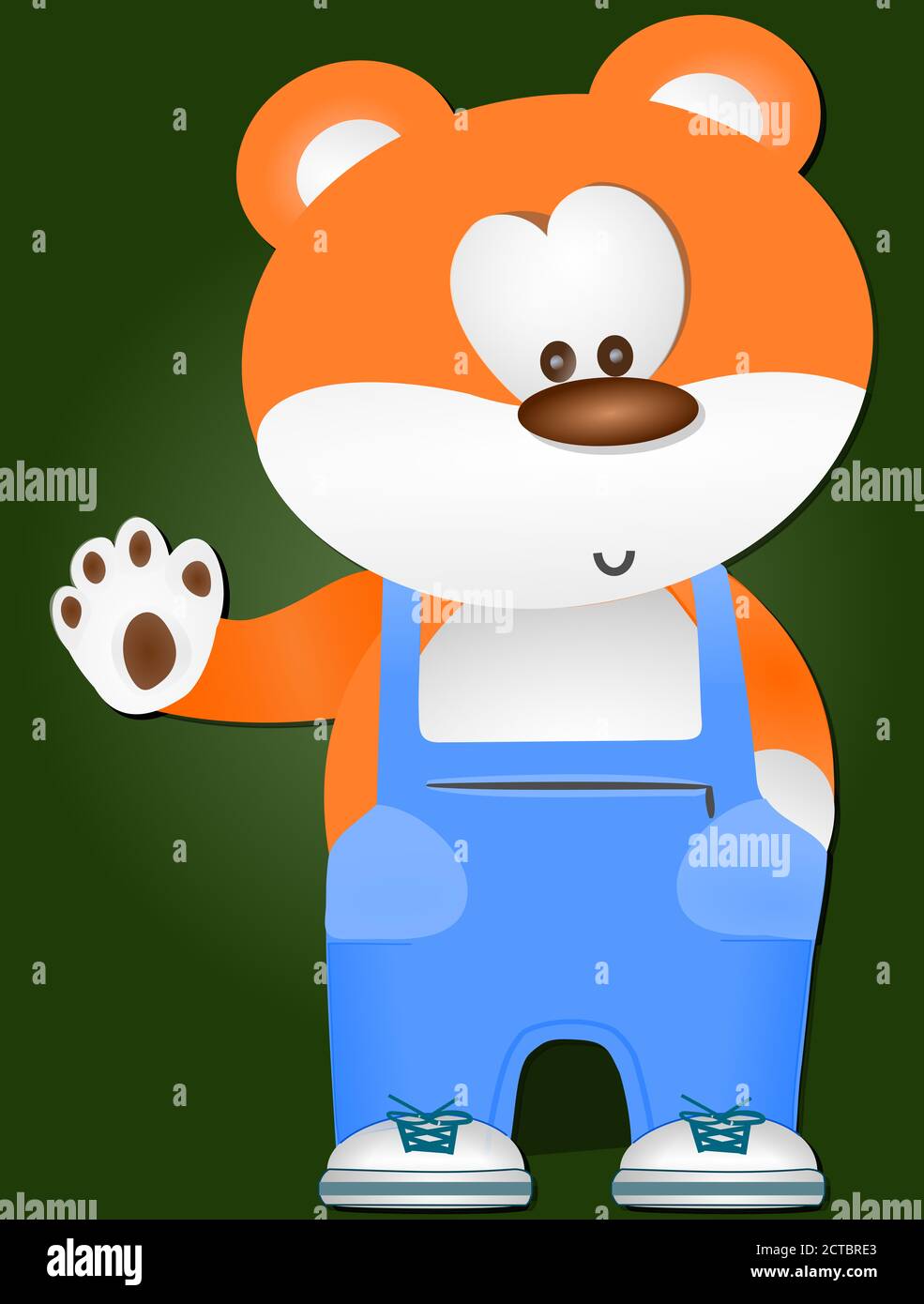 Modern Illustration of isolated drawing in cartoon style. illustration ...