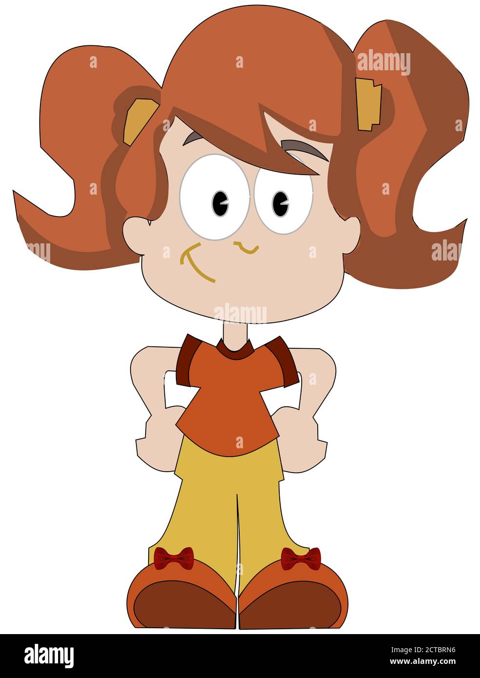 Modern Illustration of isolated drawing in cartoon style. illustration ...