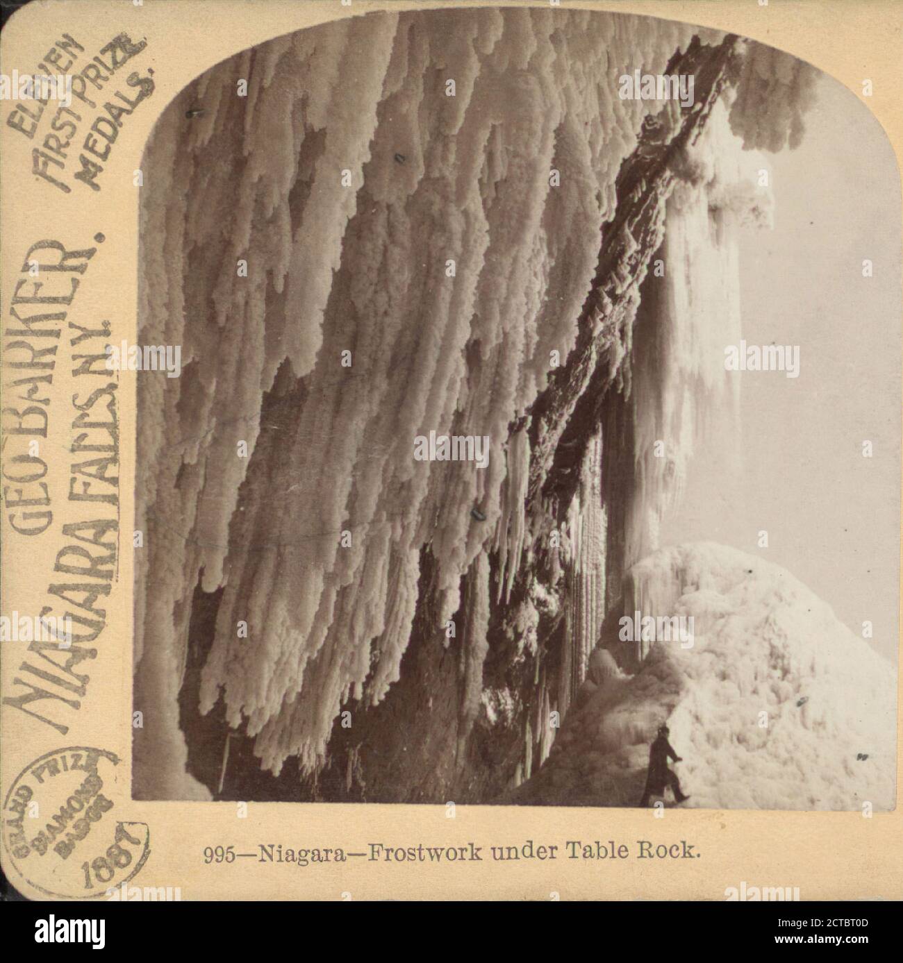 Frostwork under table rock hi-res stock photography and images - Alamy