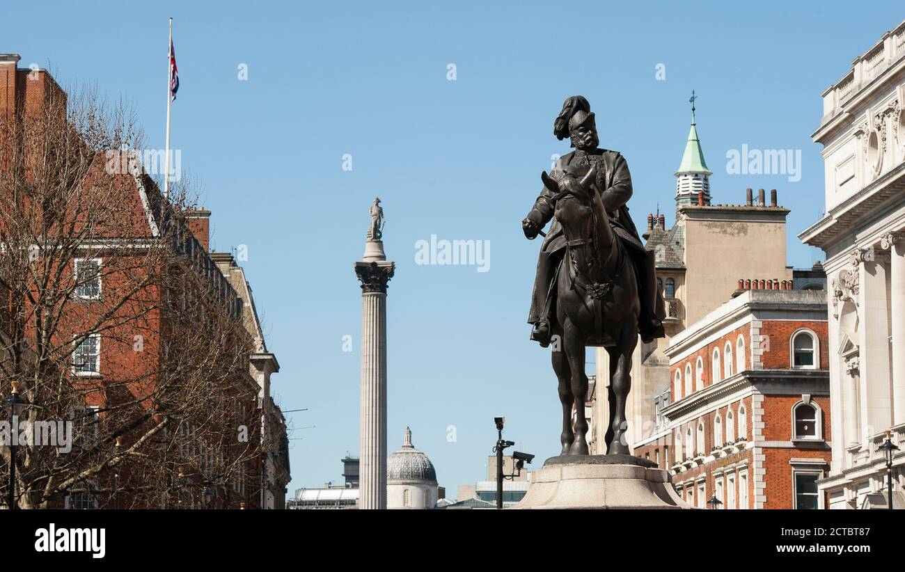 Duke of cambridge statue in whitehall hi-res stock photography and ...