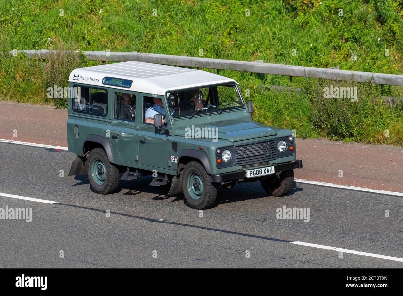 Land rover defender 110 stationwagon hi-res stock photography and ...