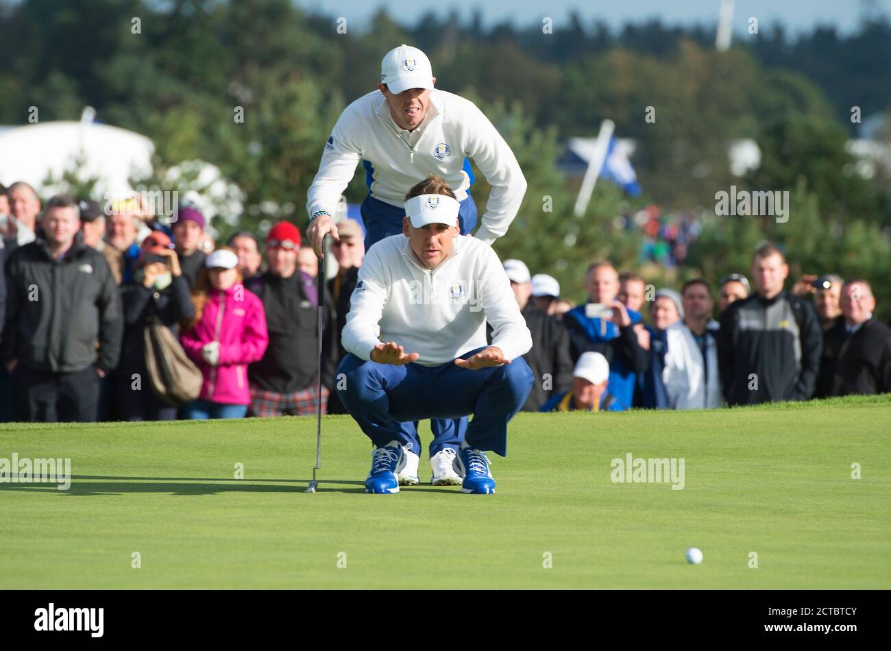 Ian poulter ryder cup mcilroy hi-res stock photography and images - Alamy