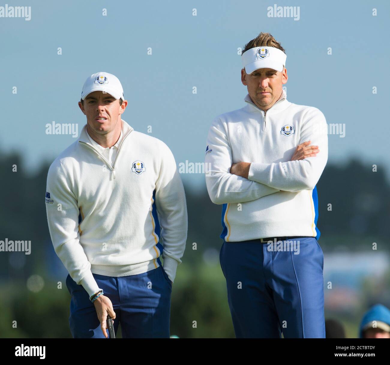 Ian poulter ryder cup mcilroy hi-res stock photography and images - Alamy