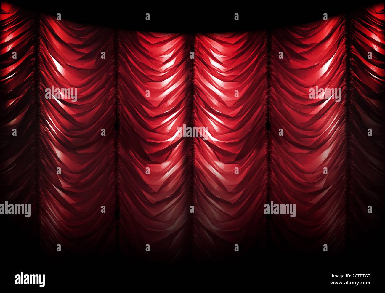 red curtain texture background Stock Photo - Alamy