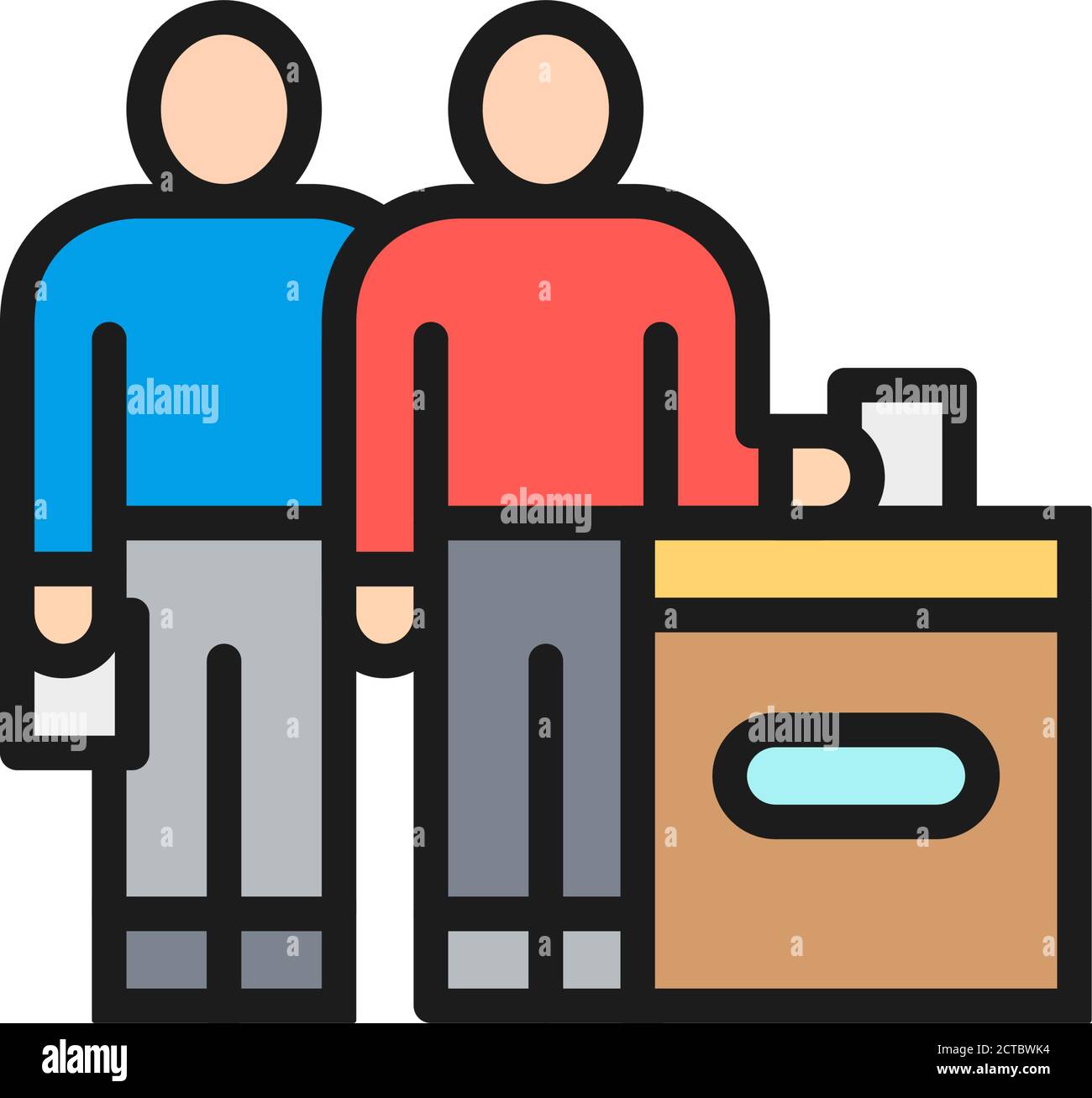 People put ballot paper Stock Vector Images - Alamy