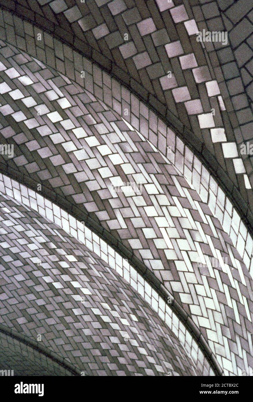 Gustavino Tiles, Arched Ceiling, The Great Hall, Ellis Island National ...