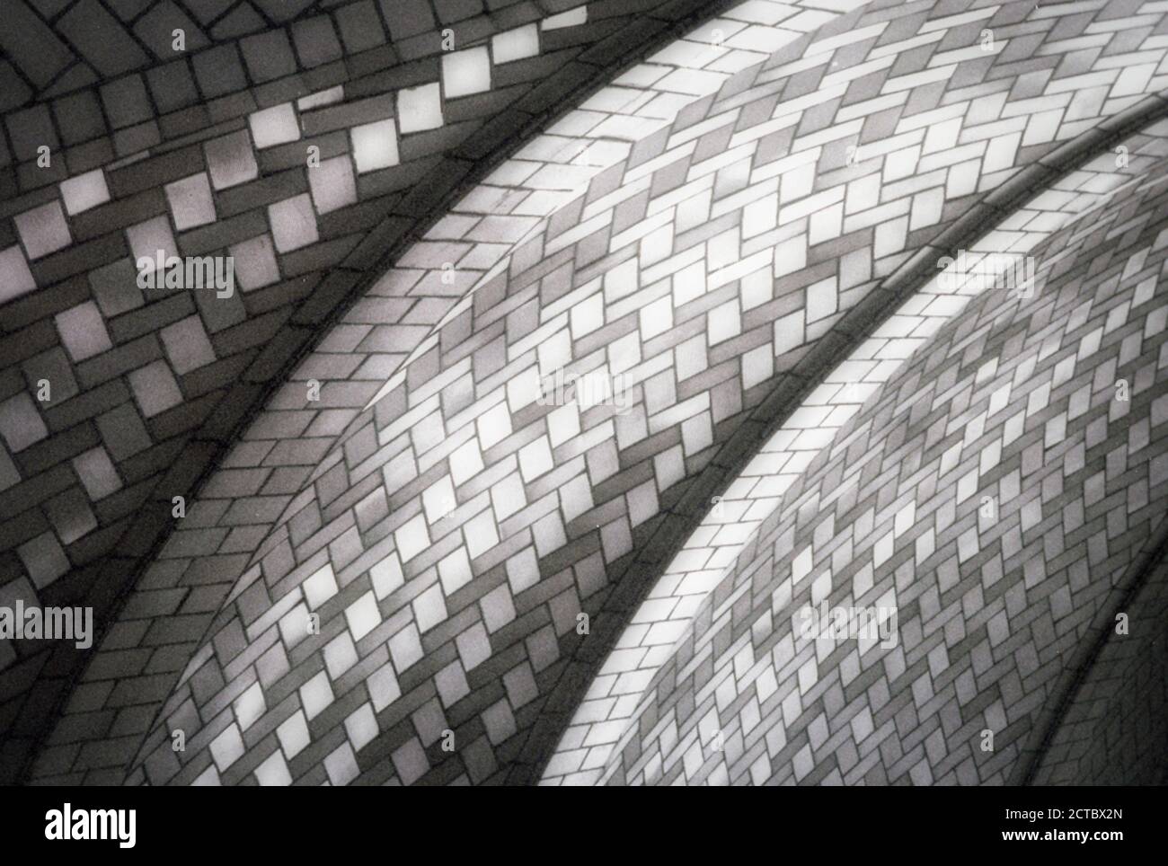 Gustavino Tiles, Arched Ceiling, The Great Hall, Ellis Island National ...