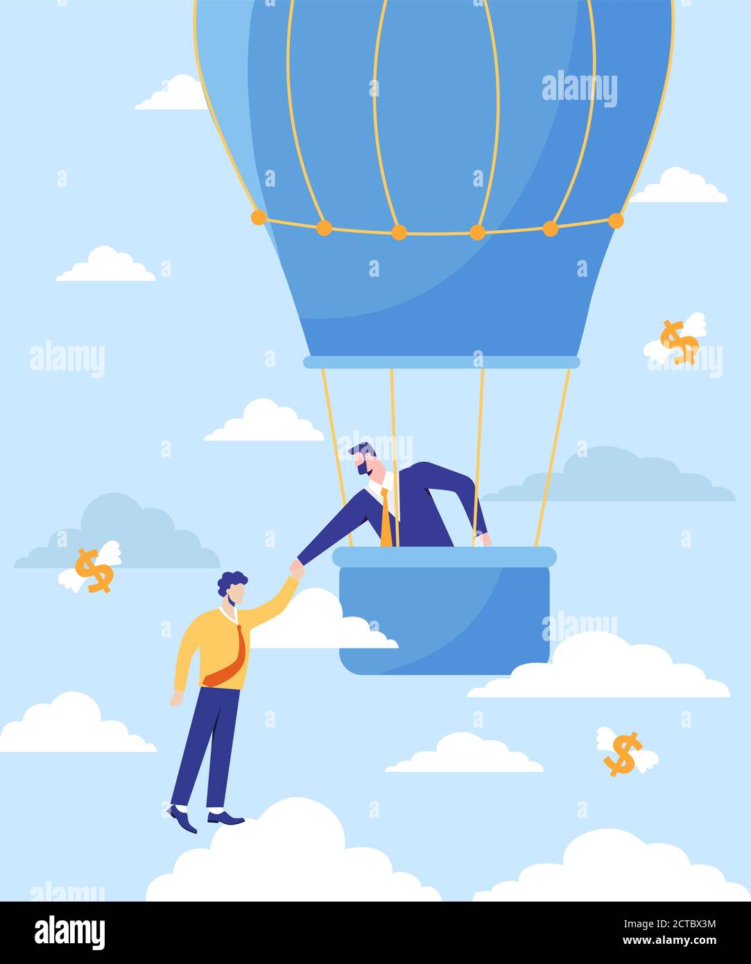 Financial assistance Stock Vector Images - Alamy