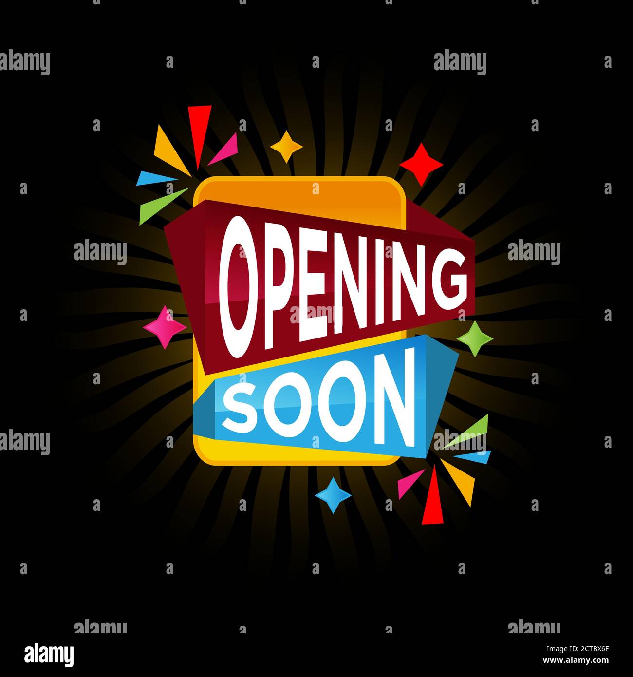 opening soon banner. sale banner template Vector. banner purple color ...
