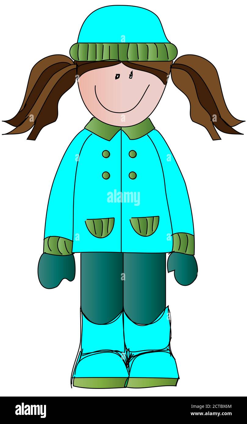 Modern Illustration of isolated drawing in cartoon style. illustration ...