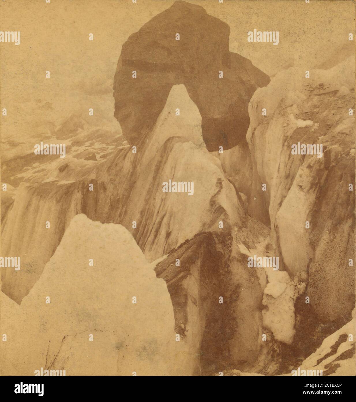 Glaciers of Mt. Hood Oregon., Haynes, F. Jay (Frank Jay) (1853-1921 ...