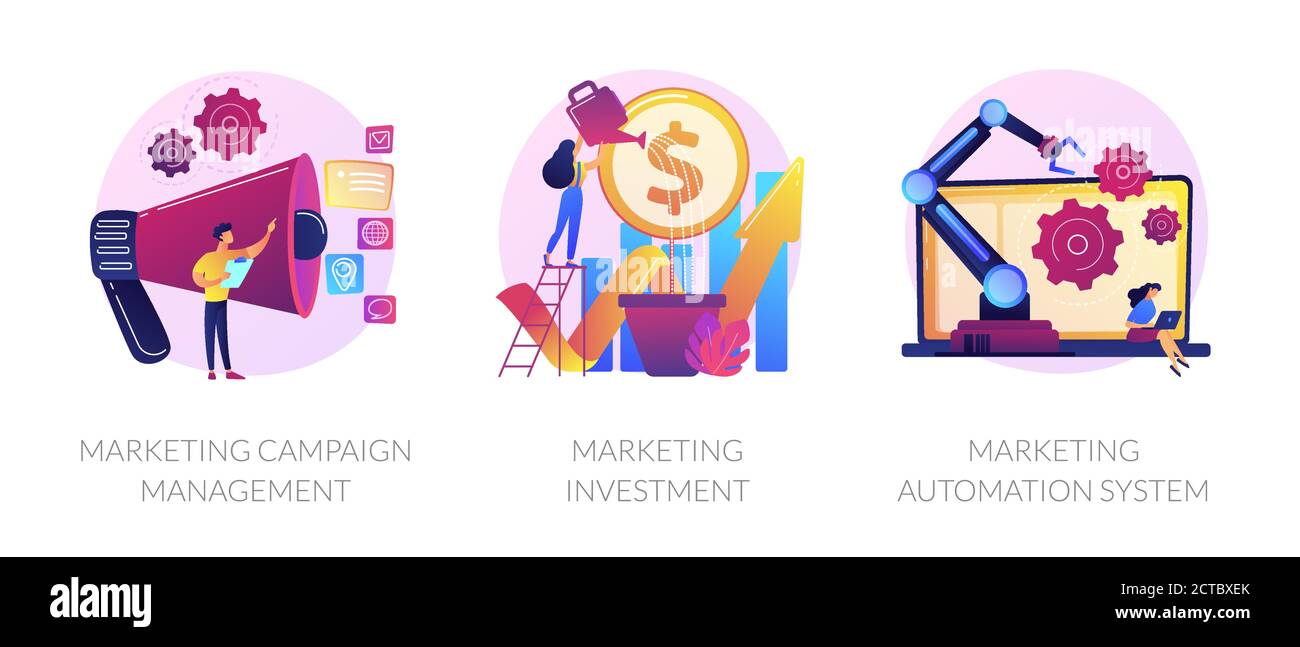 Marketing campaign vector concept metaphors Stock Vector Image & Art ...