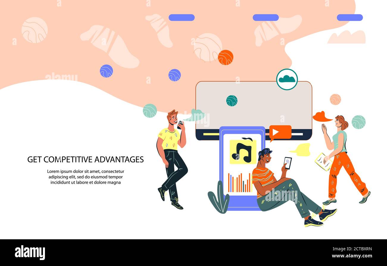 Advantages background Stock Vector Images - Alamy