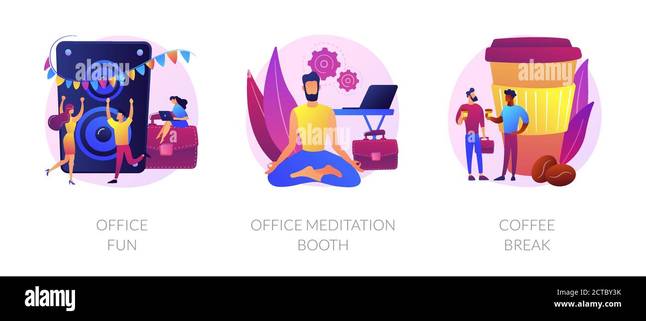 Office life vector concept metaphors Stock Vector Image & Art - Alamy