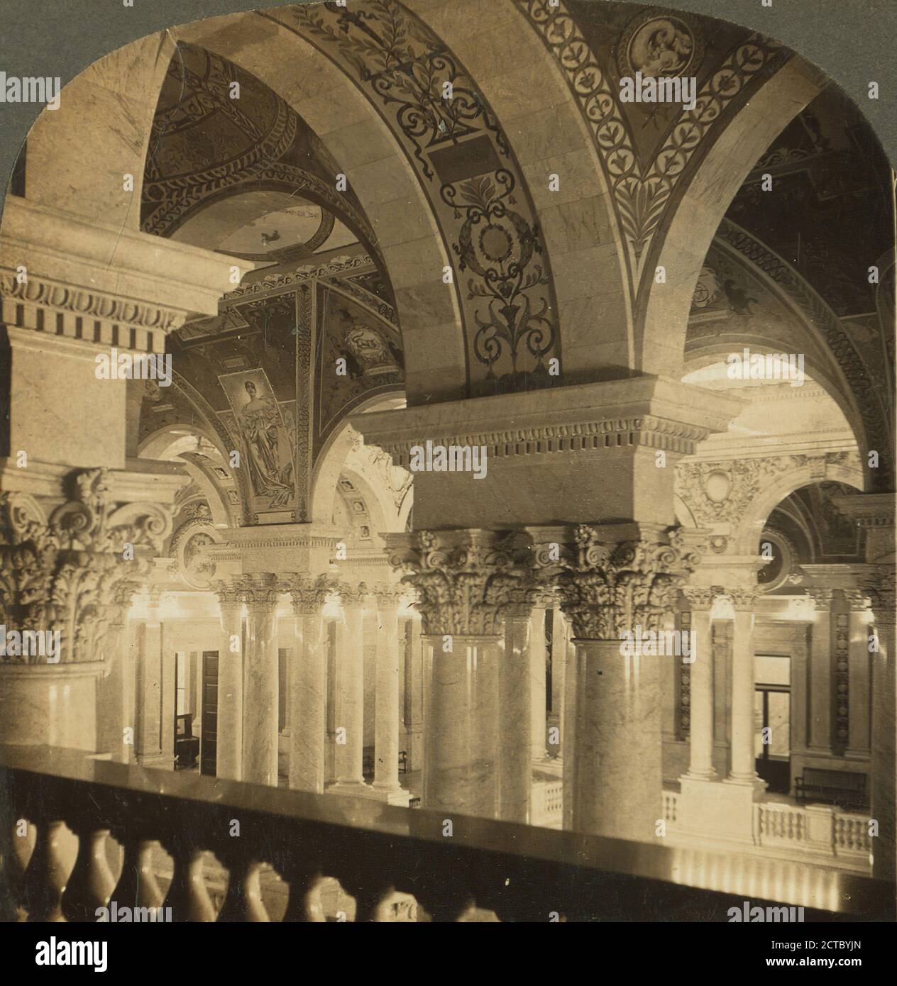 A Poem in Marble Columns and Frescoed Walls, Congressional Library ...
