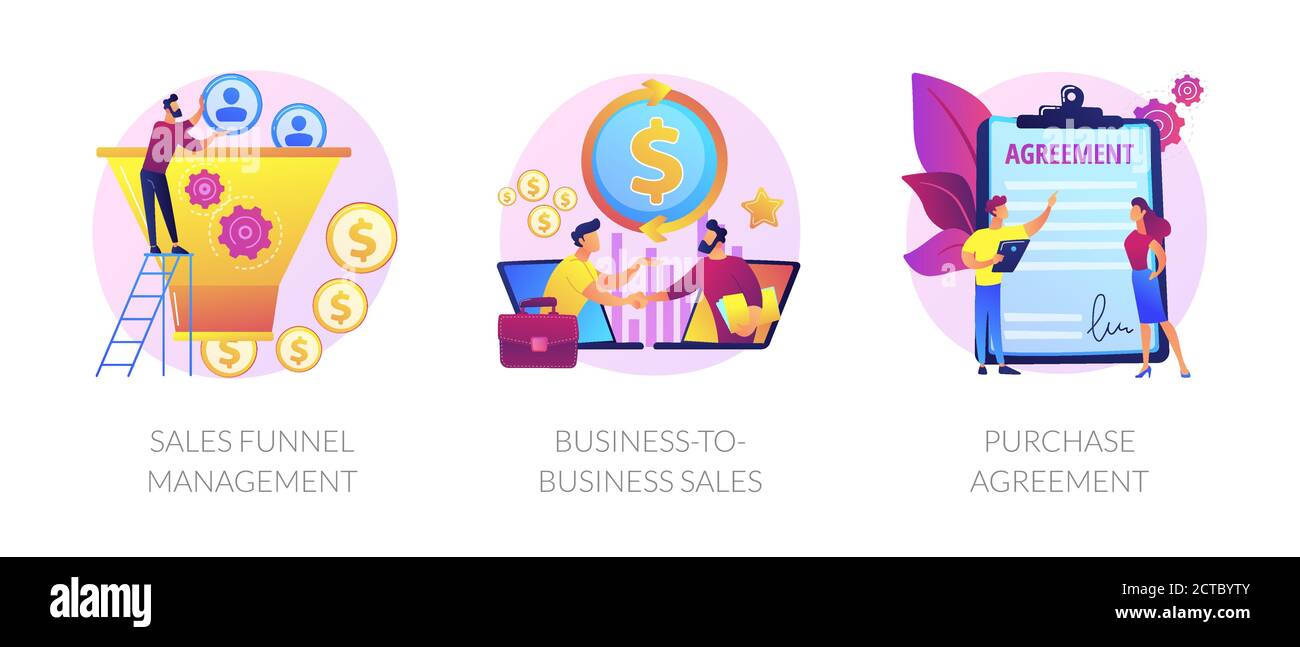 Sales management vector concept metaphors Stock Vector Image & Art - Alamy