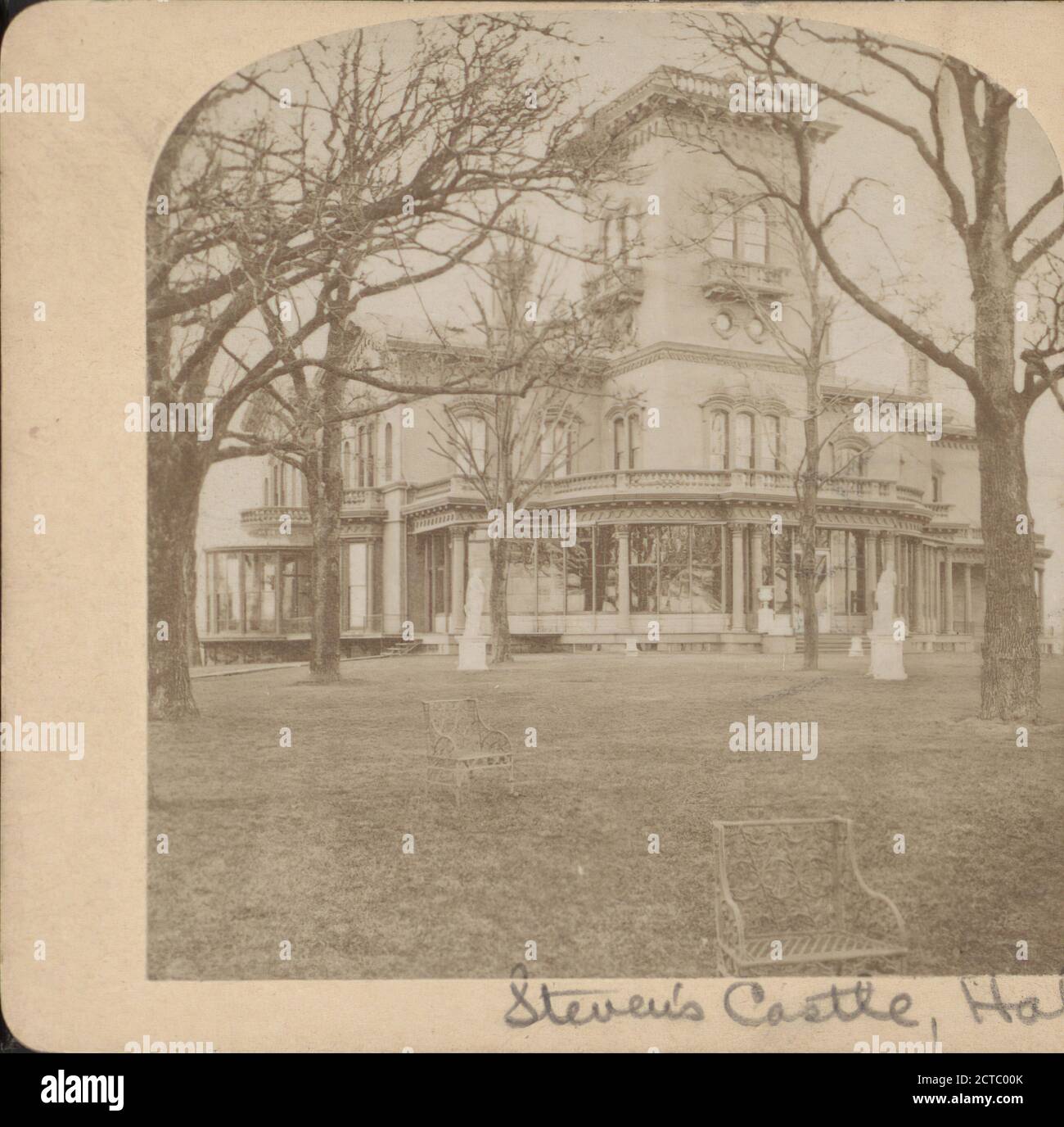Steven's Castle, Hoboken, N.J. Home of Gen. McClellan., McClellan ...
