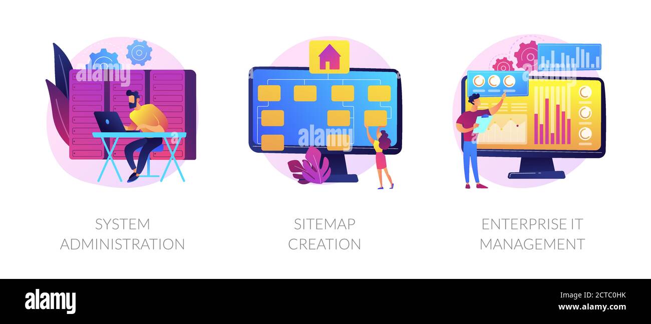 Web administration vector concept metaphors Stock Vector Image & Art ...