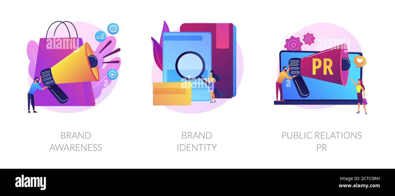 Brand recognition reputation identity Cut Out Stock Images & Pictures ...