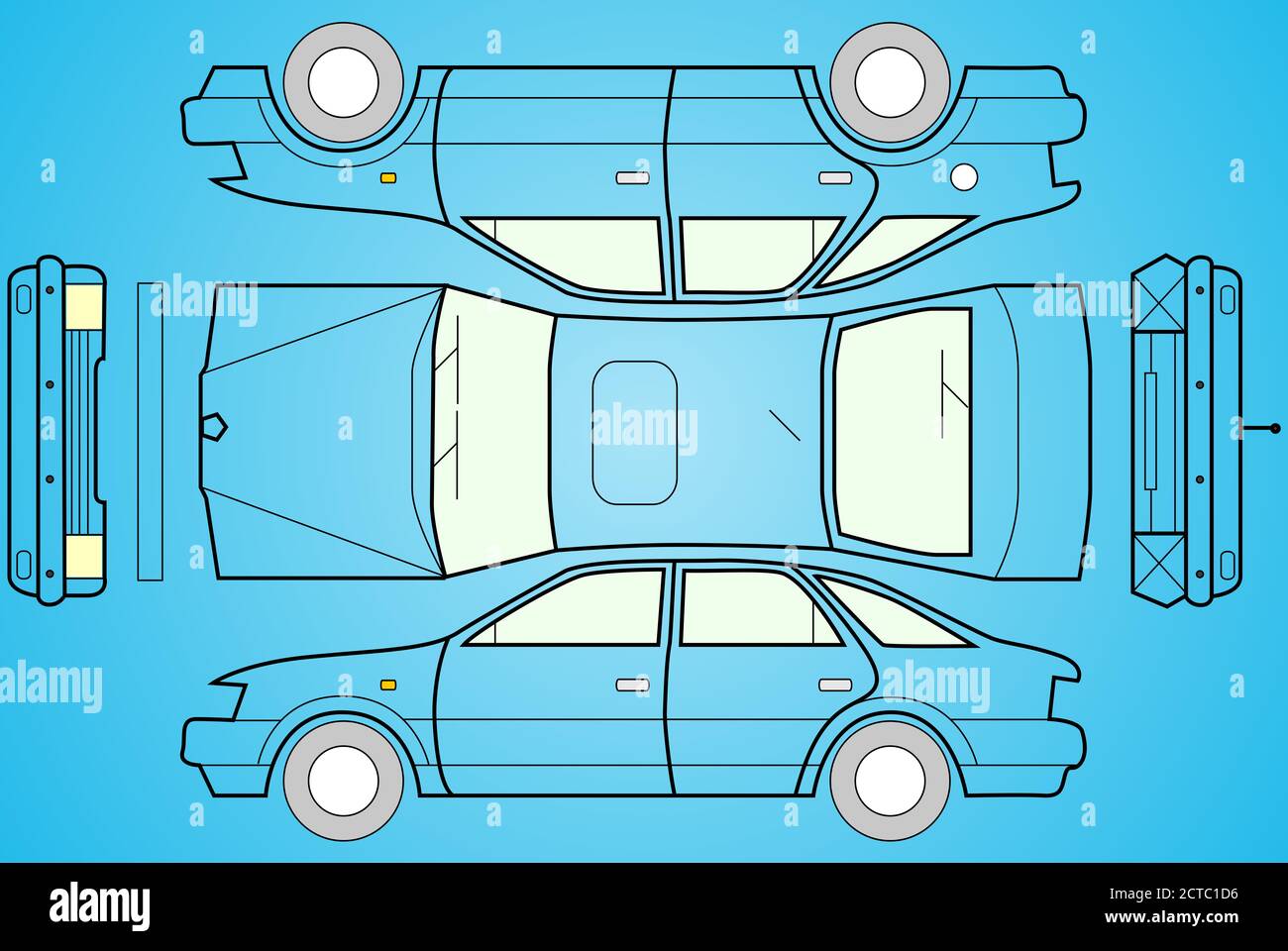 Modern Illustration of isolated drawing in cartoon style. illustration ...