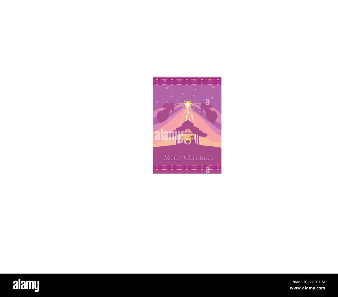 Christmas religious nativity scene Stock Vector Image & Art - Alamy