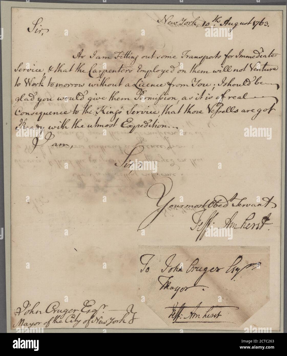 Jeffrey amherst hi-res stock photography and images - Alamy