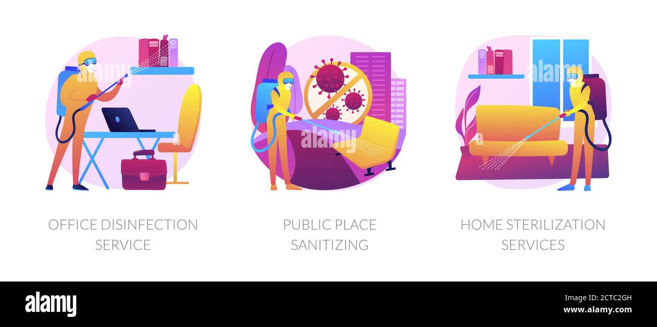 Virus protection abstract concept vector illustrations Stock Vector ...