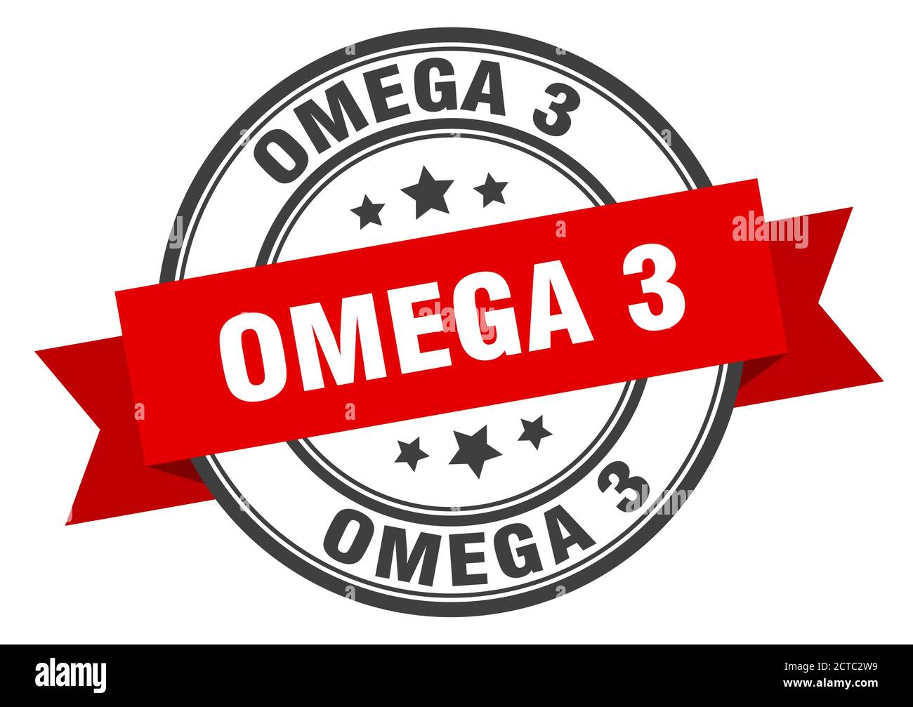 Omega 3 badge Cut Out Stock Images & Pictures - Alamy