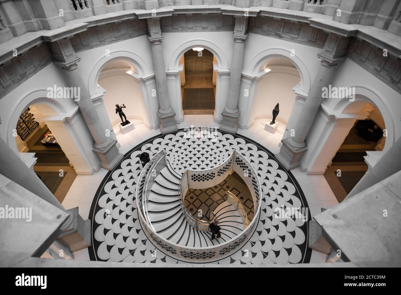 Spiral staircase monument london hi-res stock photography and images ...