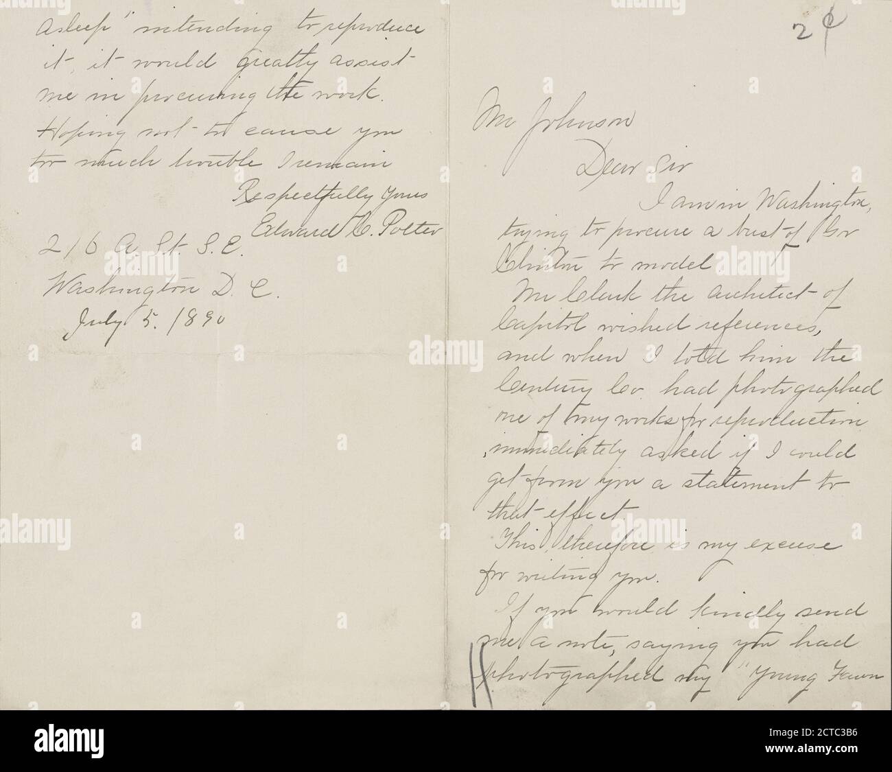 Edward c potter hi-res stock photography and images - Alamy