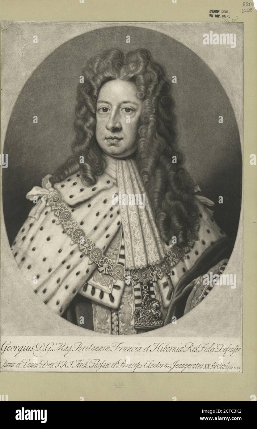 Georgius d g mag britanniae franciae et hiberniae rex hi-res stock ...