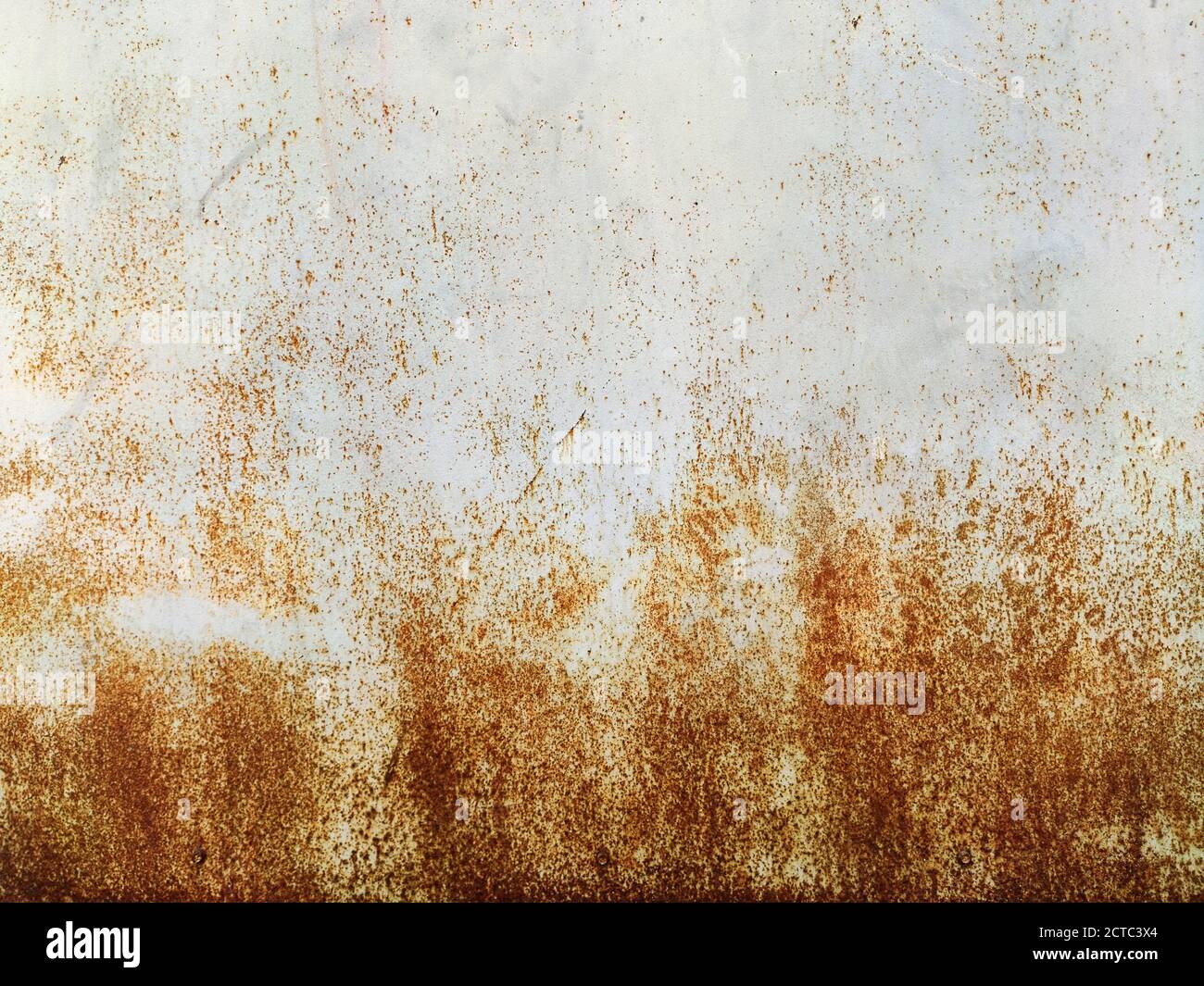 Corroded metal background. Rusted grey painted metal wall. Rusty metal background with streaks ...