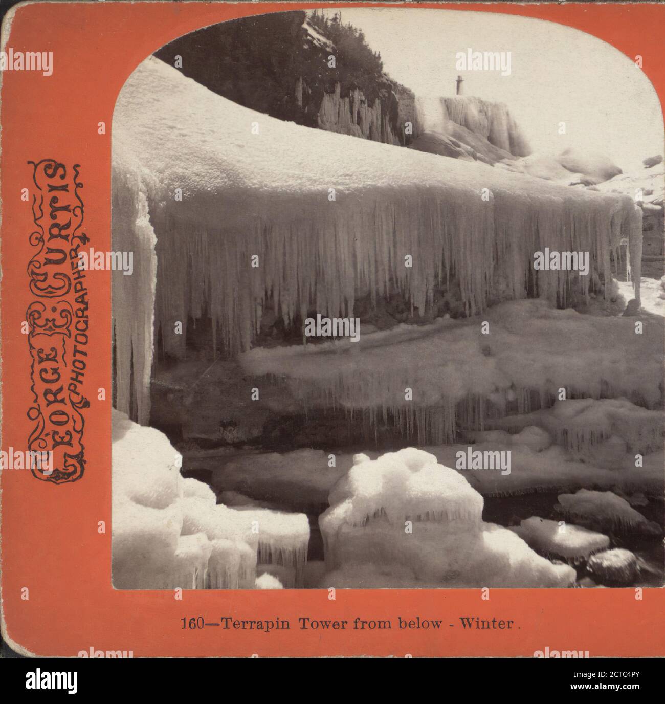 Terrapin Tower from below, winter., Curtis, George E. (d. 1910), New ...