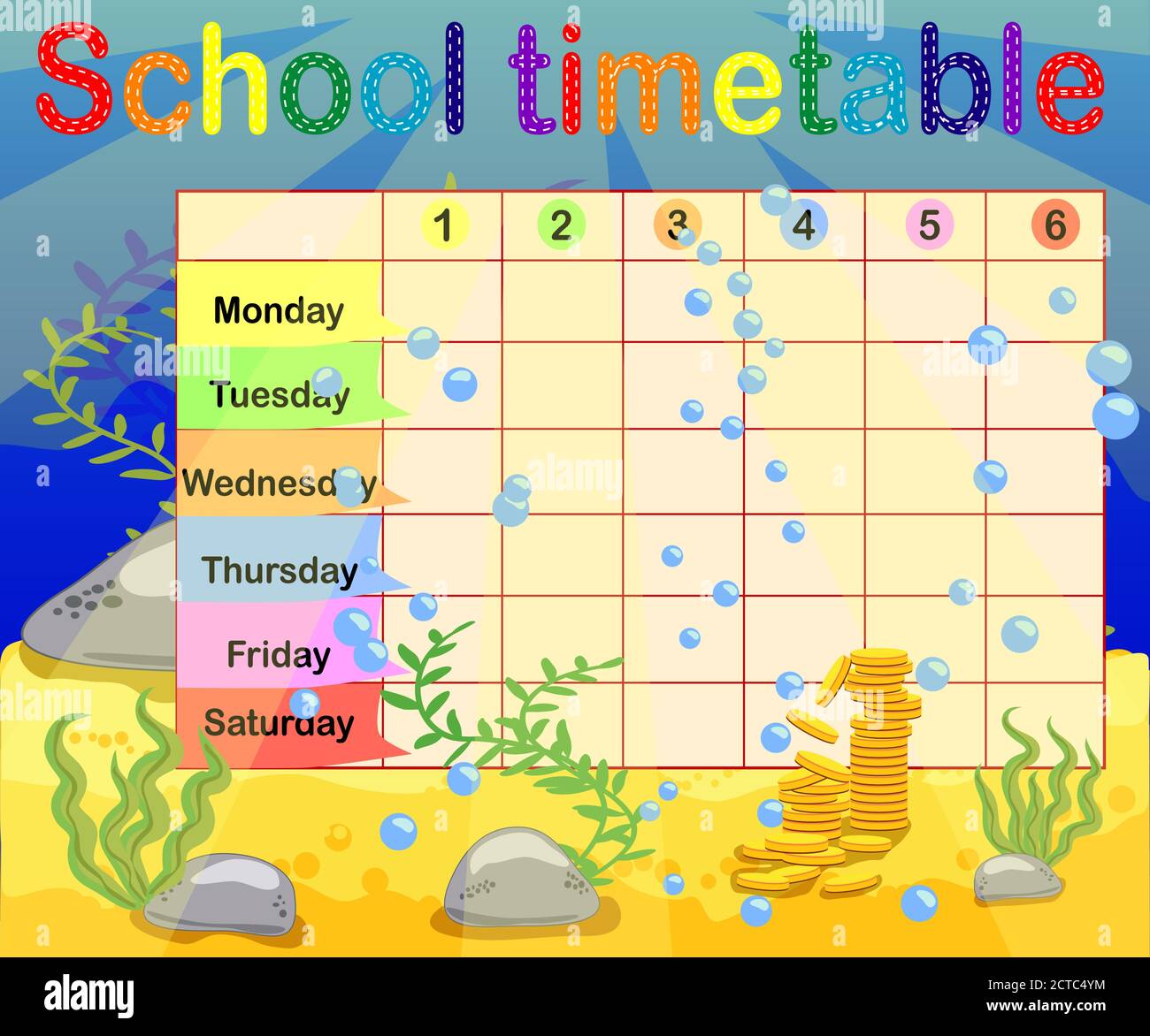 Time water wildlife Stock Vector Images - Alamy