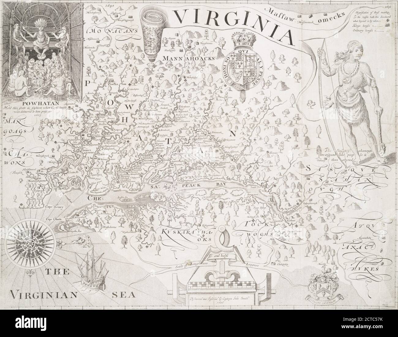 Virginia maps hi-res stock photography and images - Alamy