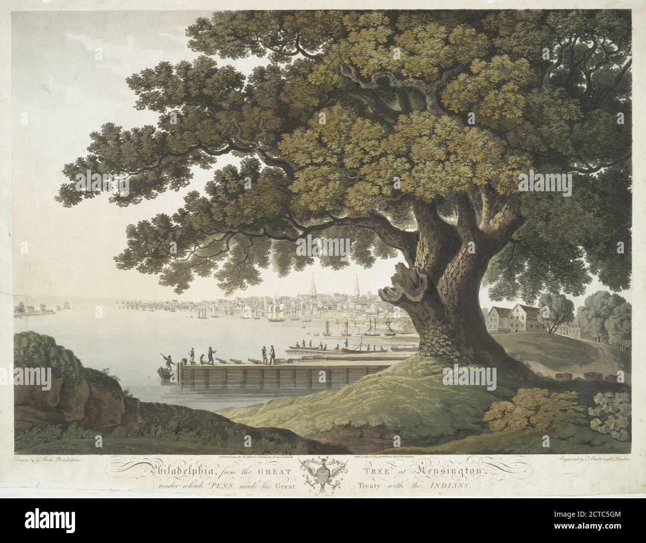Penn treaty tree hi-res stock photography and images - Alamy