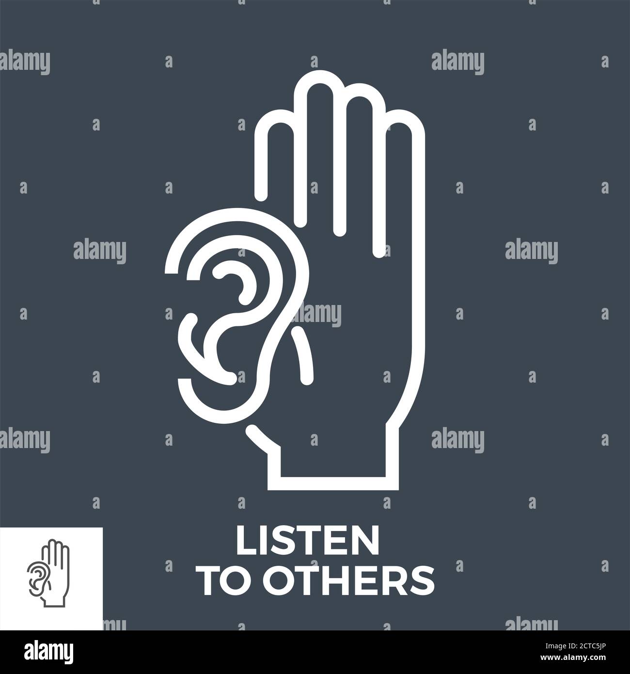 Communication with others Stock Vector Images - Alamy