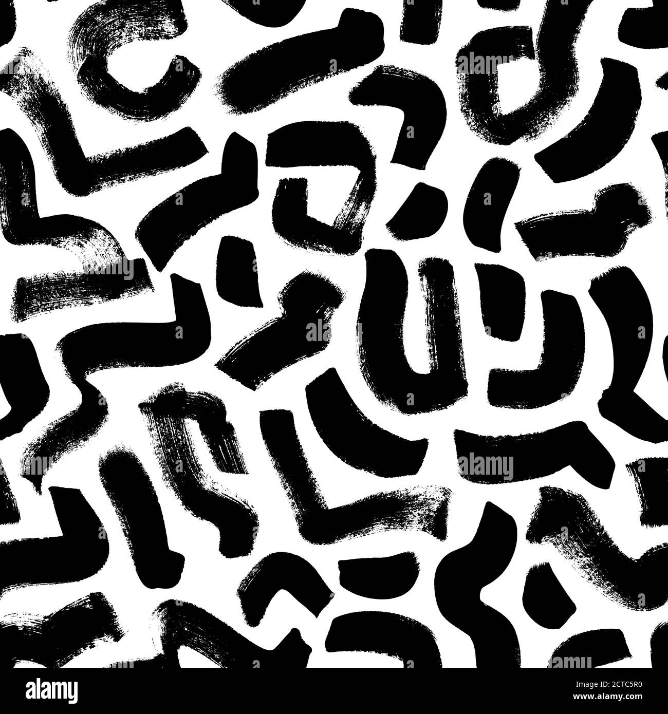 Irregular circular lines vector seamless pattern Stock Vector Image ...