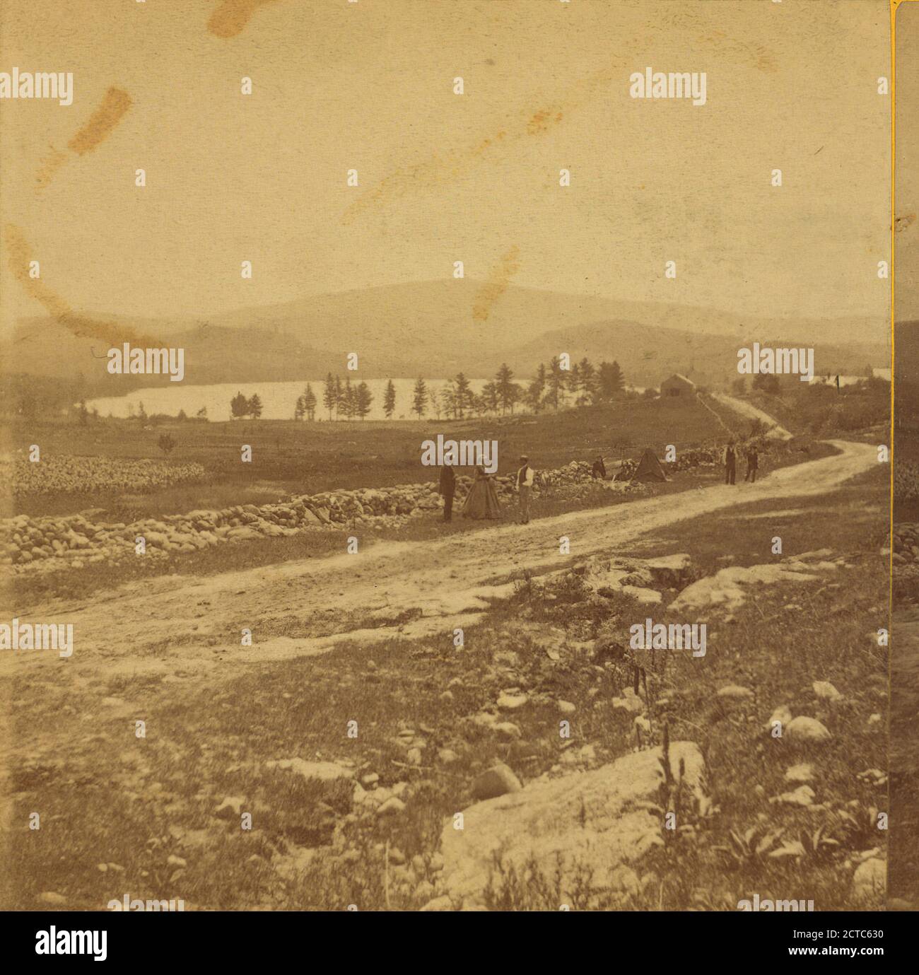 Rust Pond and 'Copple Crown' - Mtn. in distance., Clifford, D. A ...