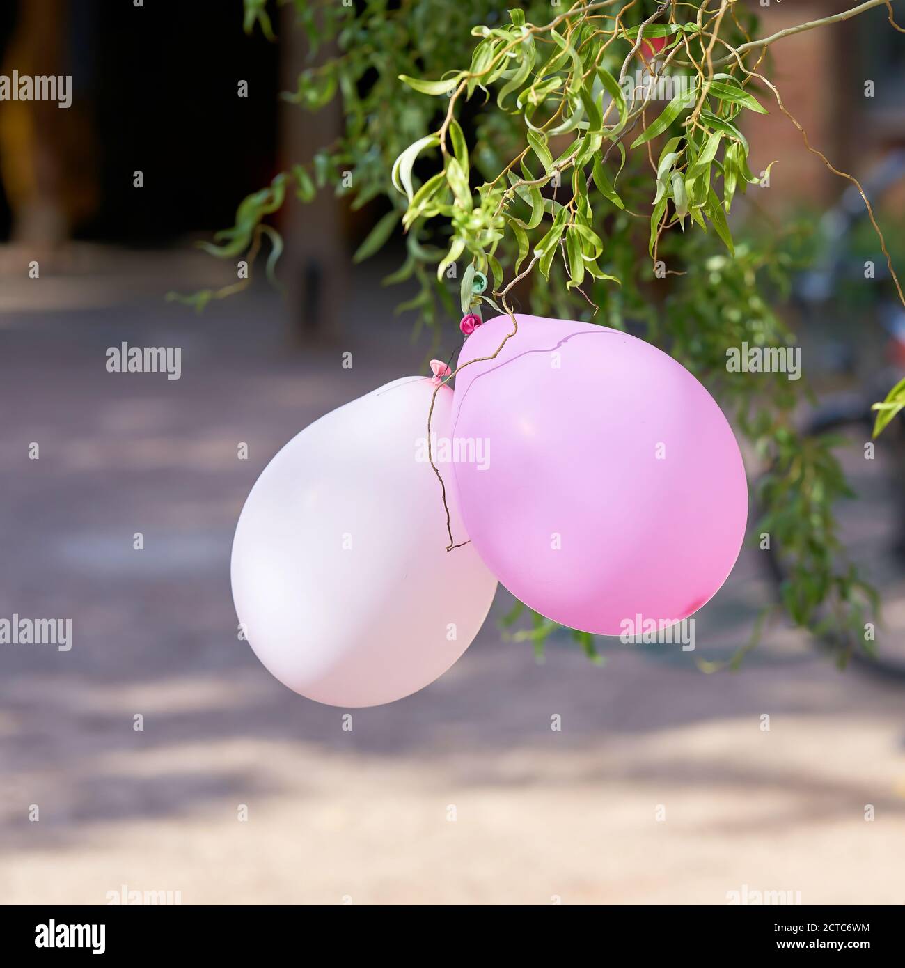 Children's carnival with balloons hi-res stock photography and images ...